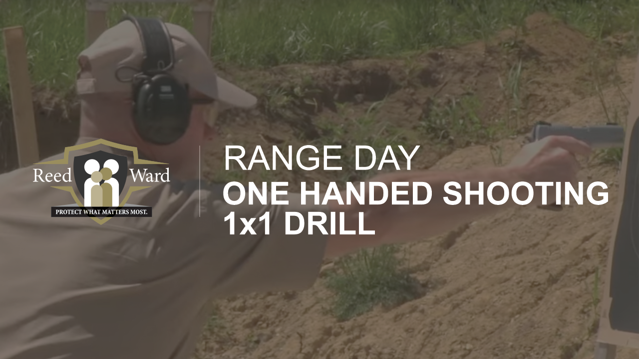 One Handed Shooting 1x1 Drill - CCW GuardianCCW Guardian